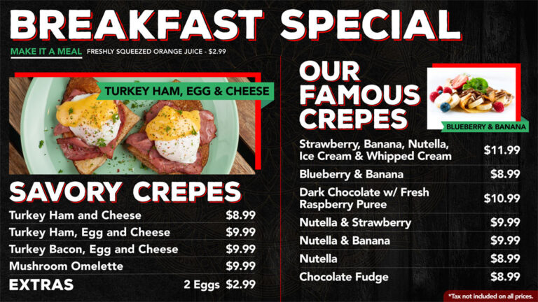 Menu – Halal Street Food